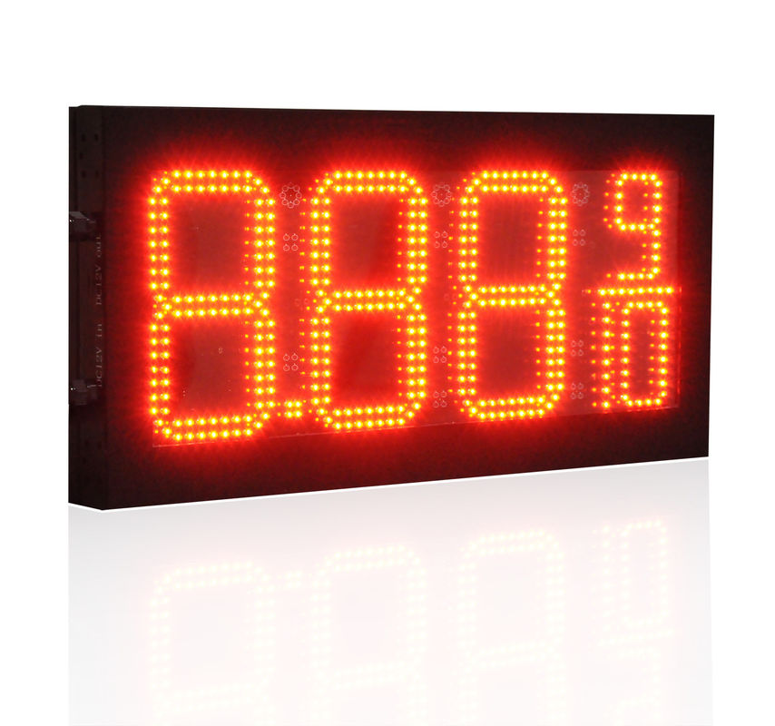 Outdoor 18 Inches Digital LED Gas Signs with Auto-Dimming Feature and 7 ...