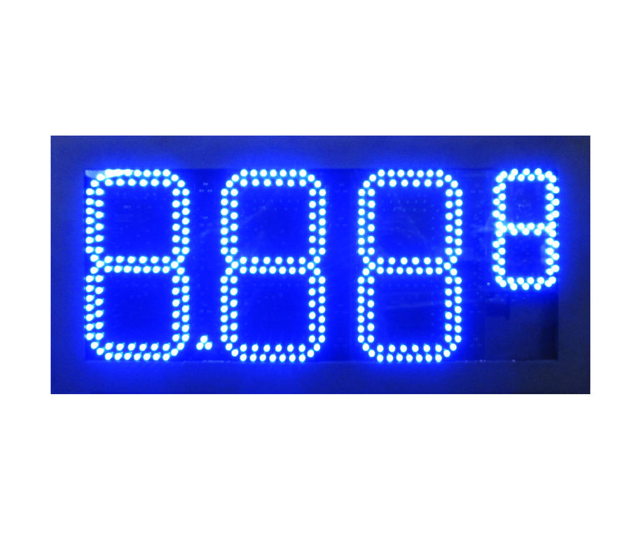 18 Inches Digital LED Gas Signs 7 Segment IP65 Waterproof for Gas ...