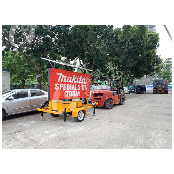 Outdoor Highway Traffic VMS LED Message Board Screen Max 550w With ...
