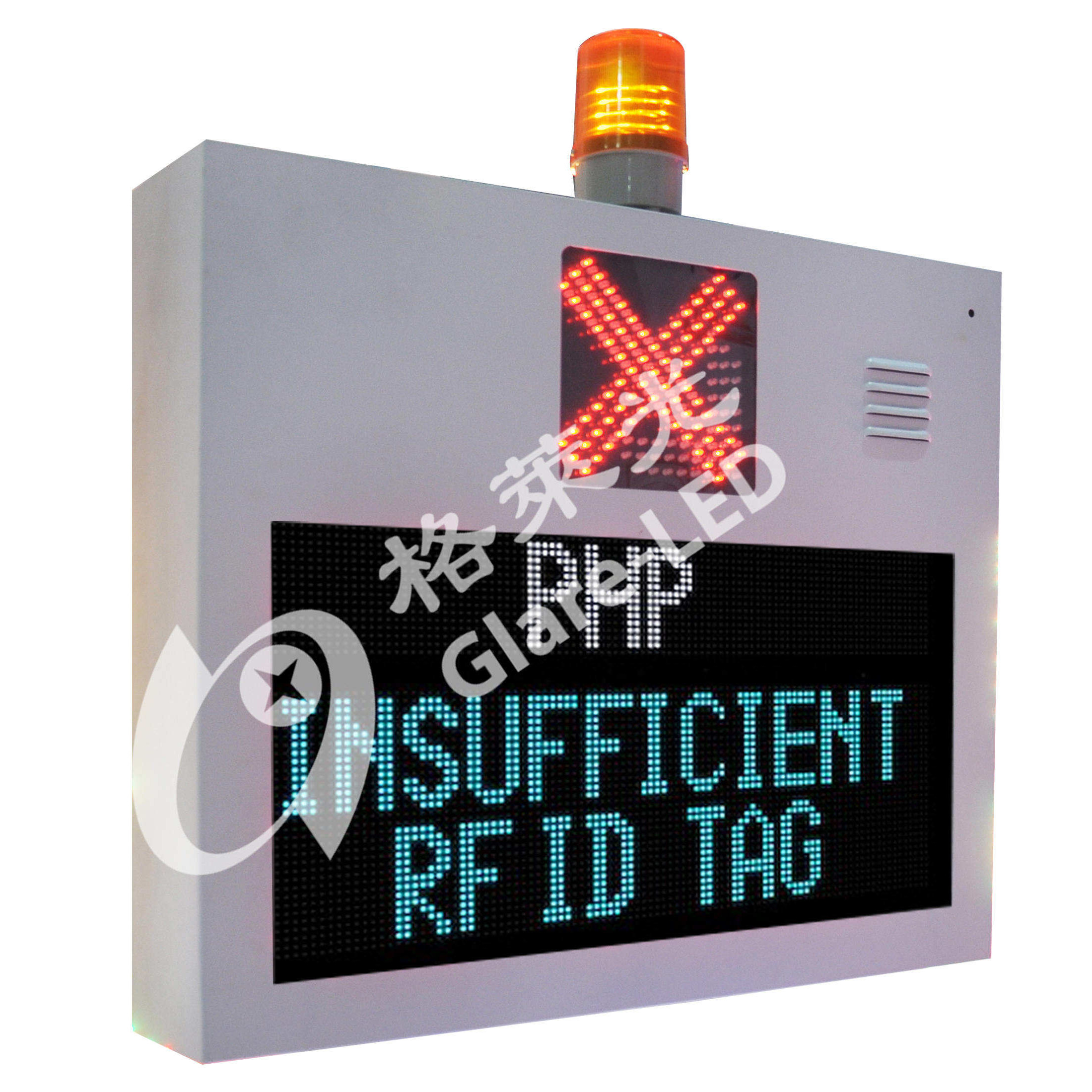 Dual Color P4.75 Led Traffic Display Screen Solution For Outdoor Toll ...