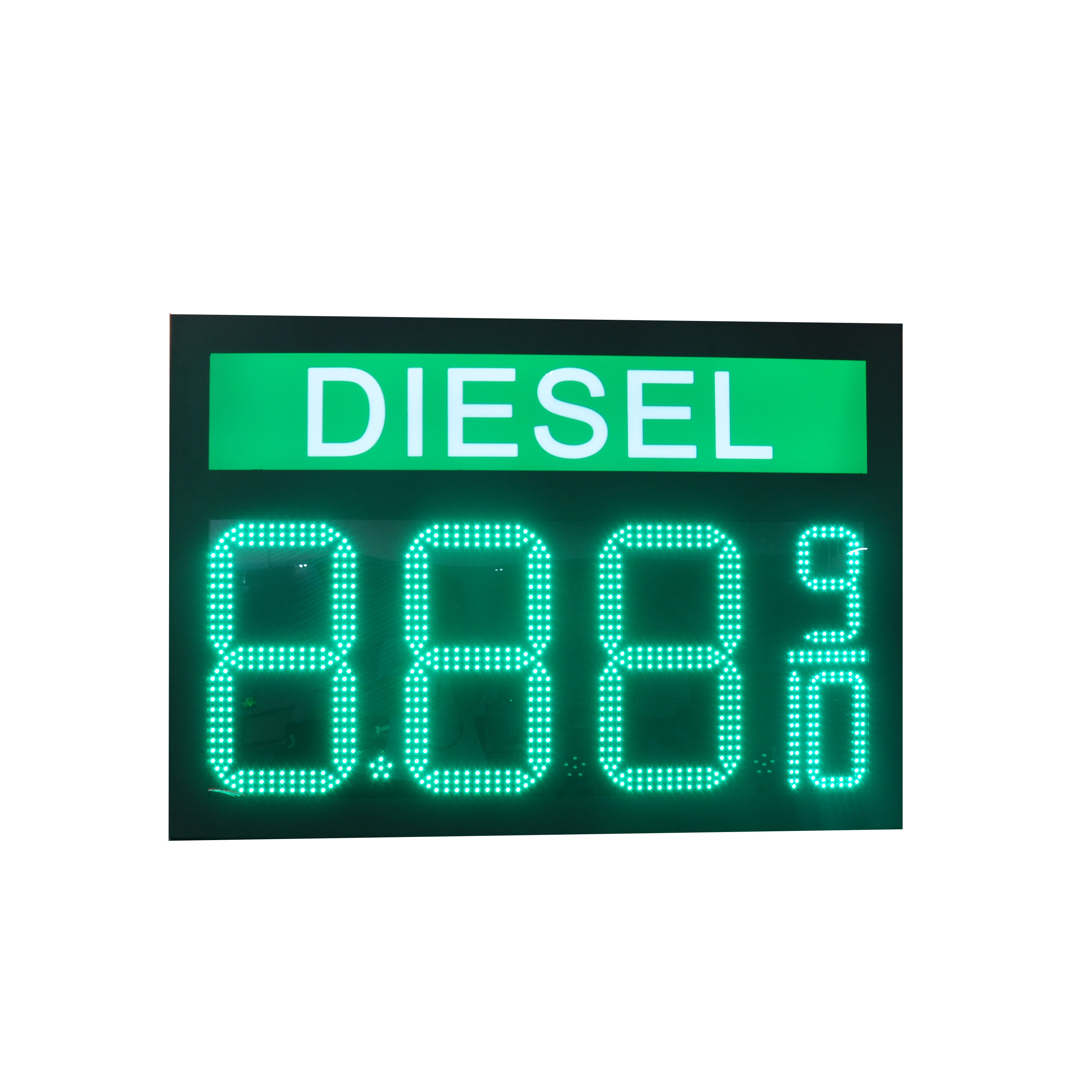 Fuel Station Pylon Sign LED 7 Segment LED Board with TCP/IP ...