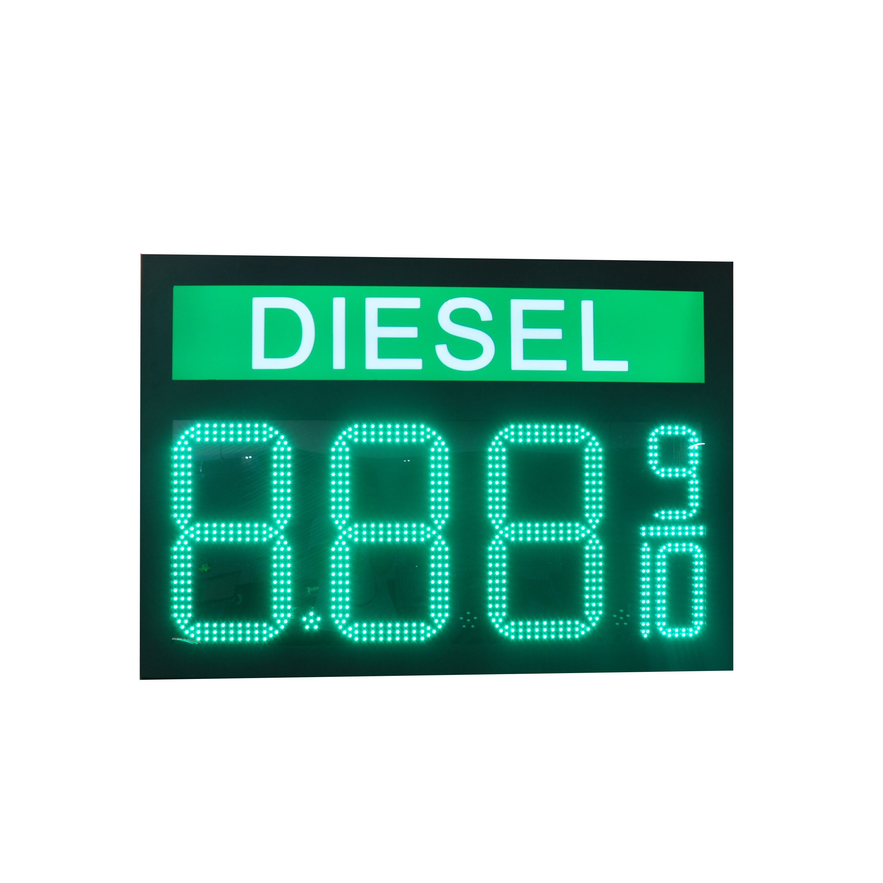 110/220VAC Power Input 7 Segment LED Board Gas Light Display for Fuel ...