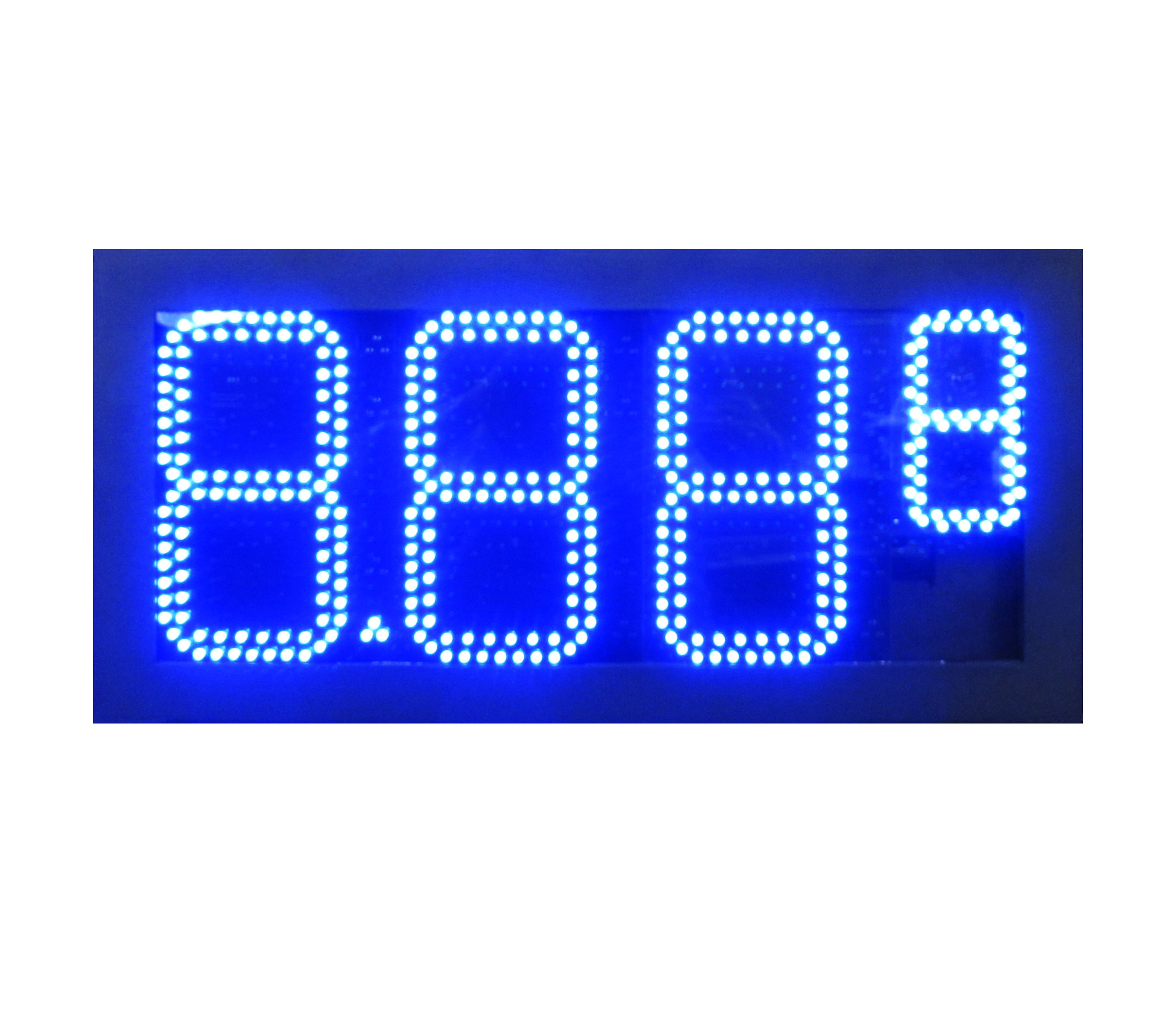 18 Inches Digital LED Gas Signs 7 Segment IP65 Waterproof for Gas ...