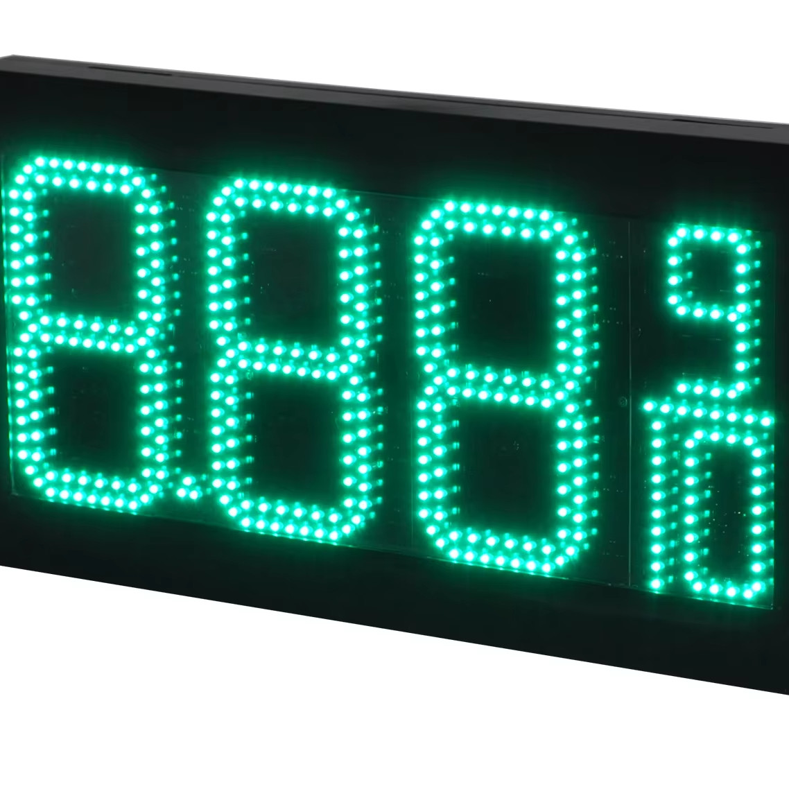 Front or Rear Access Gas Station Display Electronic Sign Board with 8 ...