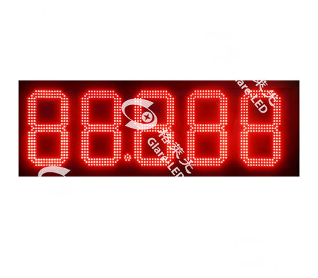 Petrol Station 7 Segment Display Led Gas Sign with Auto-Dimming and ...