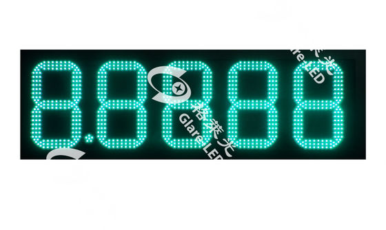 Petrol Station 7 Segment Display Led Gas Sign with Auto-Dimming and ...