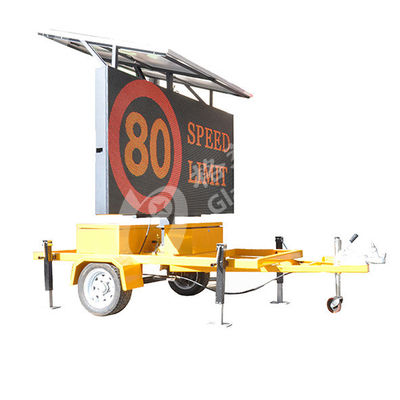 Outdoor Highway Traffic VMS LED Message Board Screen Max 550w With ...