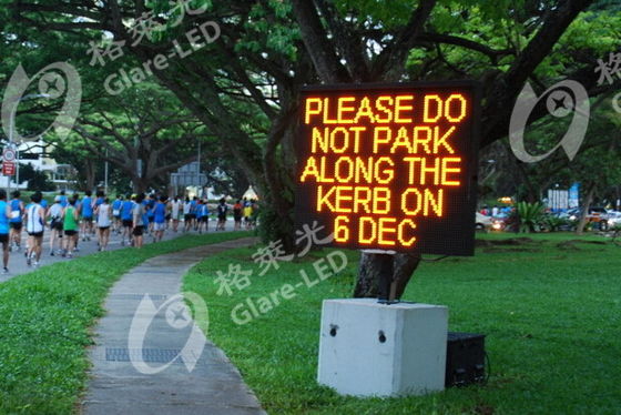 variable traffic signs for Highway City Road Single Color LED Message ...