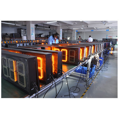 Waterproof level IP65 Outdoor LED Gas Station Board with Custom 7 ...