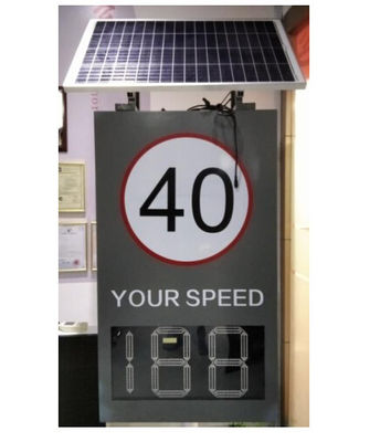RF Solar Powered Radar Speed Limit Sign Highway City Road Vms Led Display Variable Road Signs