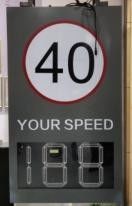 RF Solar Powered Radar Speed Limit Sign Highway City Road Vms Led ...