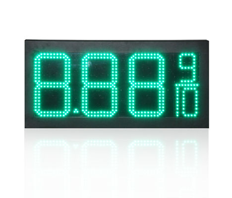 Exhibition Hall Outdoor LED Digital Gas Station Sign Board For Petrol ...