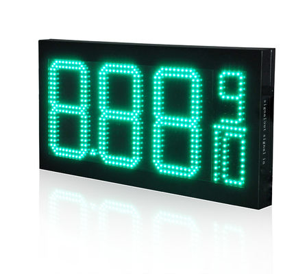 Exhibition Hall Outdoor LED Digital Gas Station Sign Board For Petrol ...