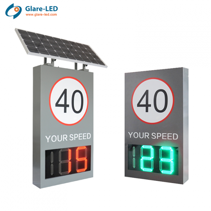 RF Solar Powered Radar Speed Limit Sign Highway City Road Vms Led ...